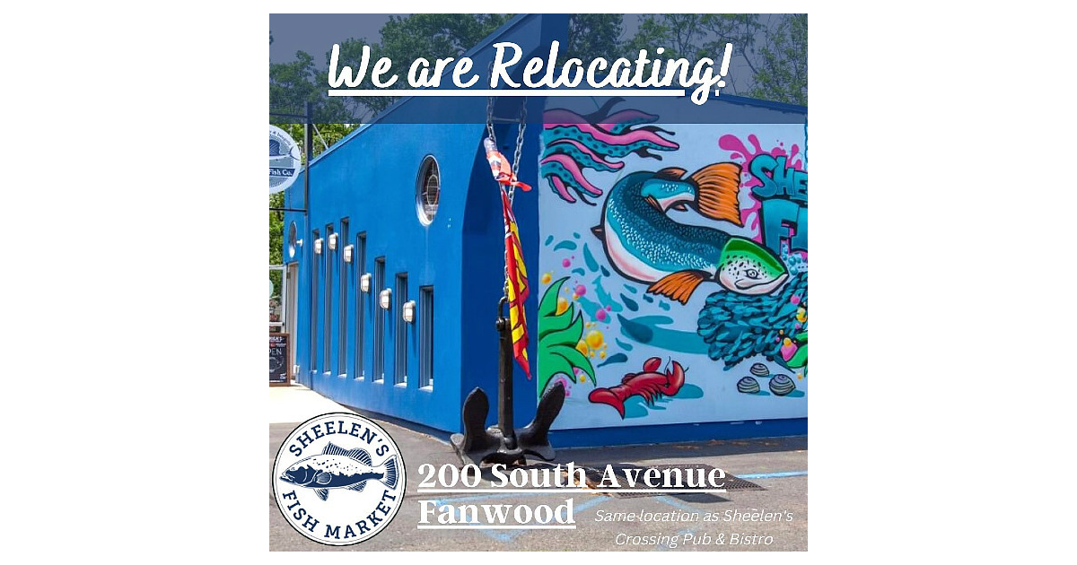 Sheelen's Fish Market Relocating in Downtown Fanwood | Scotch Plains ...