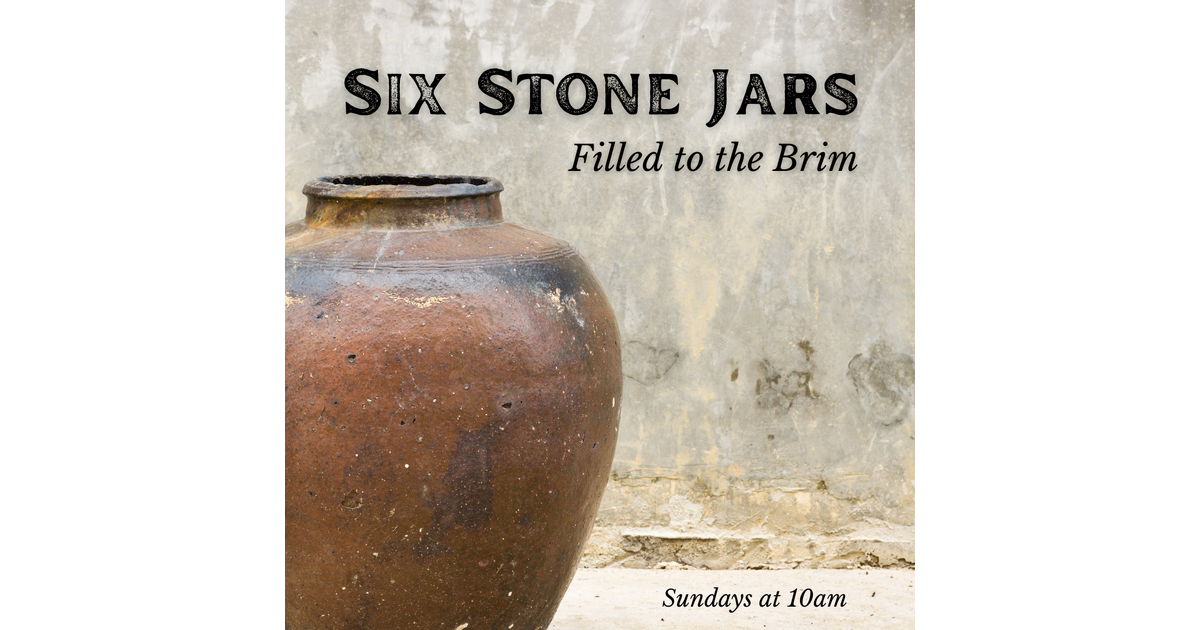 Six Stone Jars: Filled to the Brim – Week 4 – Fill My Wounds with ...