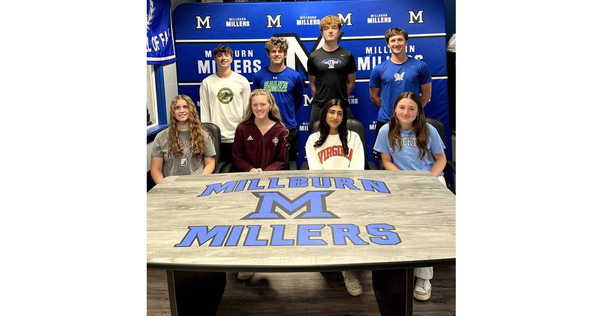 Millburn High School Celebrates Student-Athletes' College & University ...