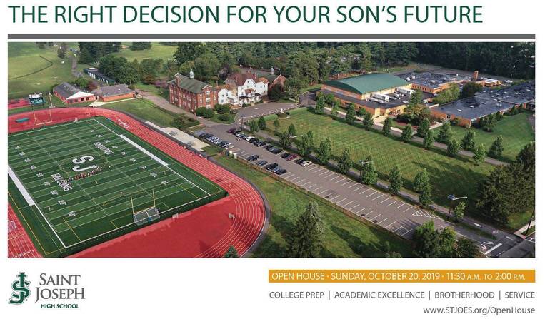 Mark Your Calendar for Open House at Saint Joseph High School ...