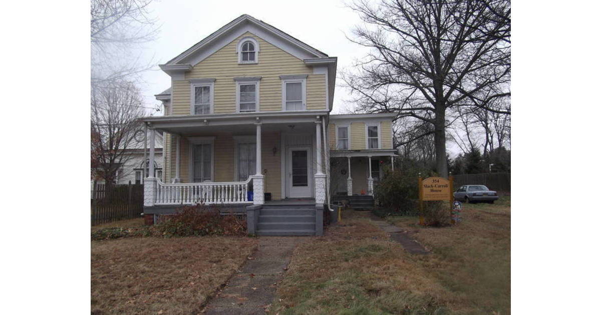 South Brunswick Township Declares Slack-Carroll House a Historic ...
