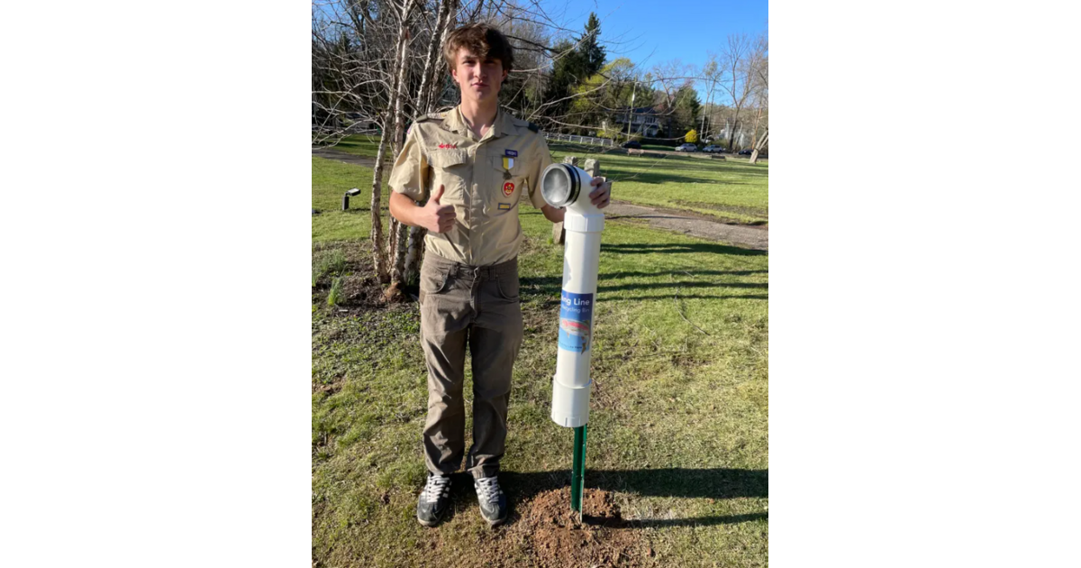 Union Catholic's Peter Slingerland Completes Eagle Scout Project ...
