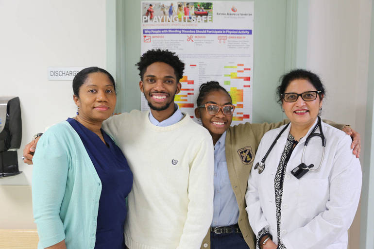 Newark Hospital Allows Twins With Bleeding Disorder to Lead Normal ...