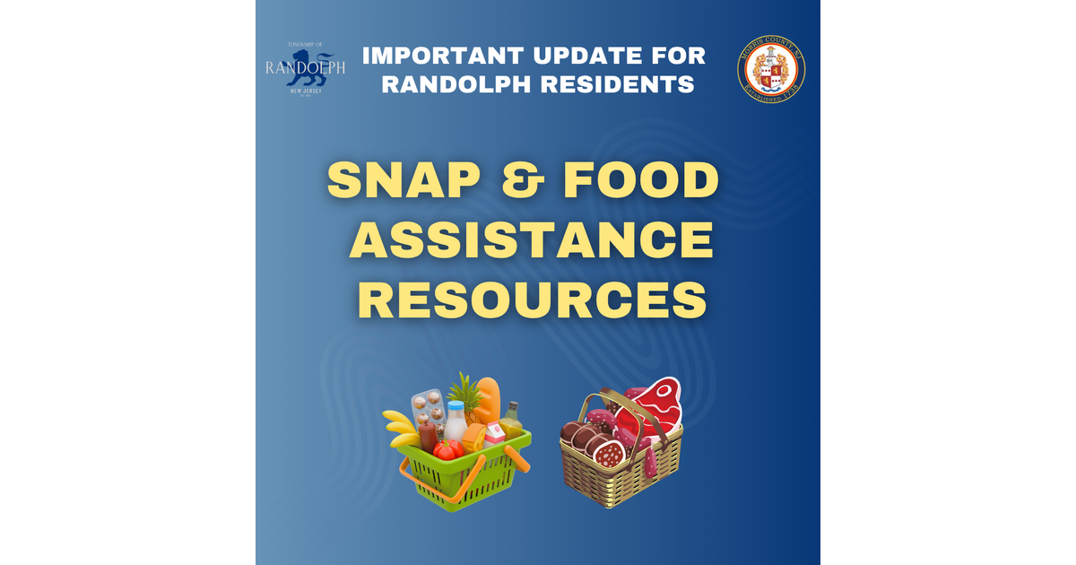SNAP & Food Assistance Resources, Important Update for Randolph ...
