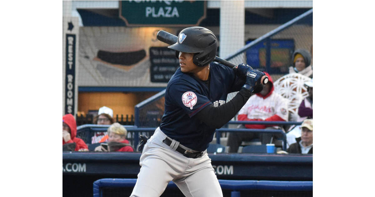 Patriot's Blake Perkins Named MiLB’s Eastern League Player Of The Week ...