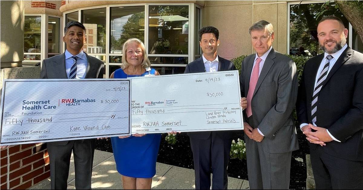Community Leaders Donate $100,000 to Somerville Hospital | Somerville ...