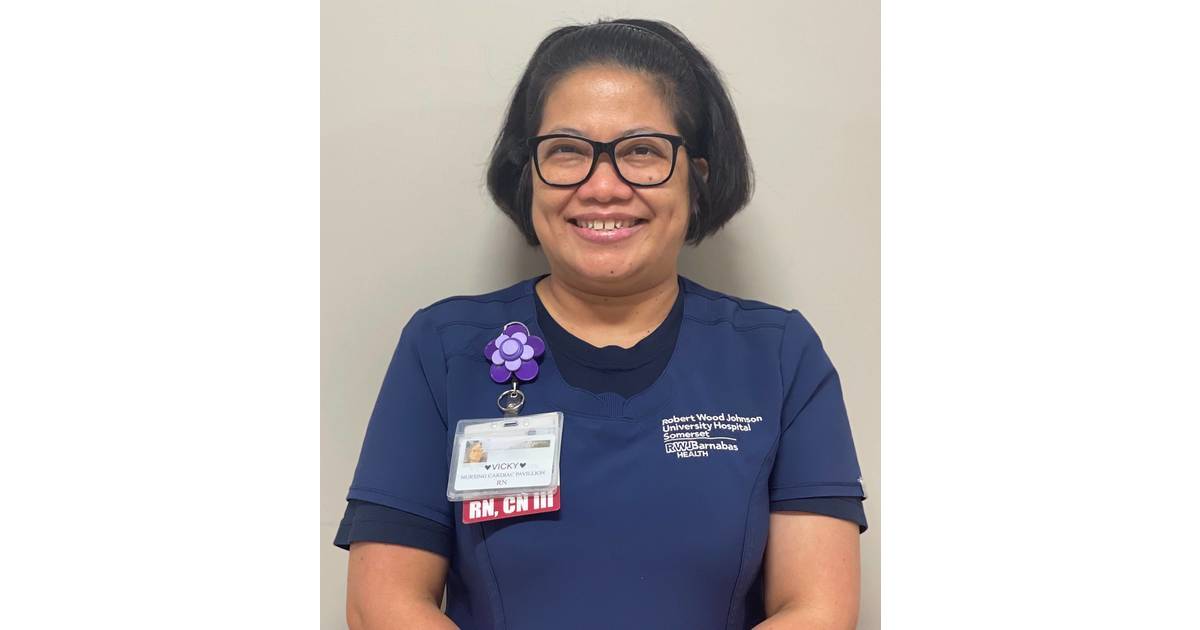 RWJUH/Somerset Salutes Healthcare Hero of the Week Victoria Lamzon ...