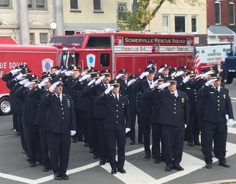 Somerville Firefighters, First Responders Turn Out for Inspection ...