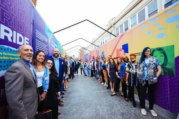 Downtown Somerville Celebrates Pride Month with Mural, Pride Contest ...