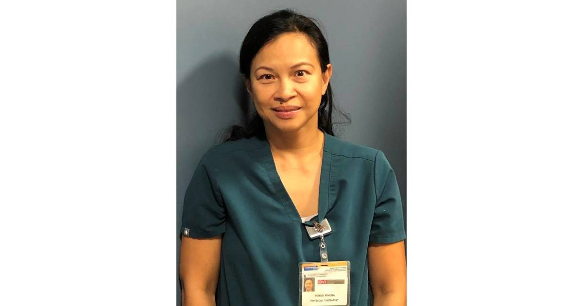 RWJUH/Somerset Salutes Health Care Hero of the Week Venus Rivera ...