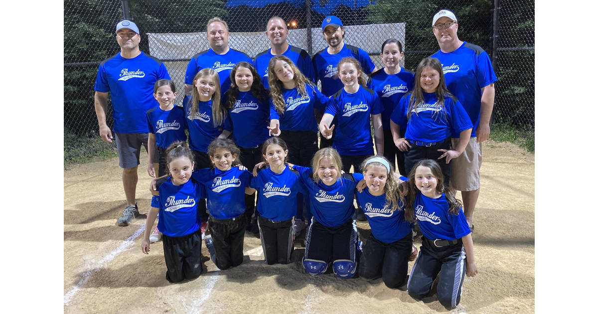 Springfield Thunder Softball Team (Grades 3-5) Goes Undefeated ...