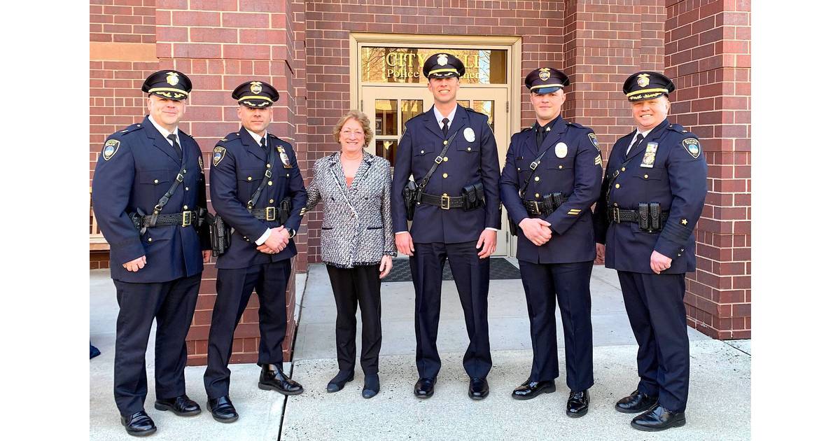 Mayor Officiates Over a Pair of Summit Police Promotions | Summit, NJ ...