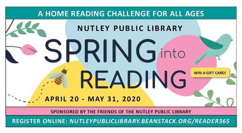 Nutley Public Library Spring into Reading Challenge | Nutley, NJ News ...