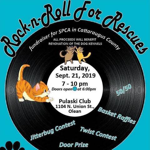 Cattaraugus County SPCA Gets Ready for Rock-N-Roll for Rescues | Greater Olean, NY News TAPinto