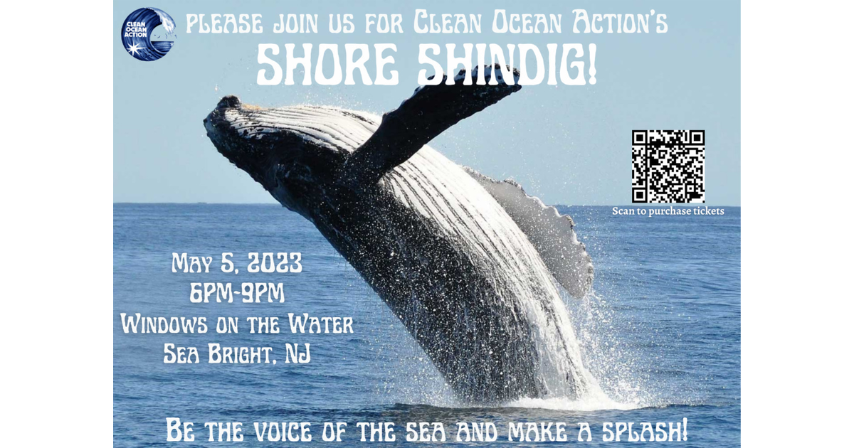 Clean Ocean Action's Annual Shore Shindig – Friday, May 5 | Red Bank ...