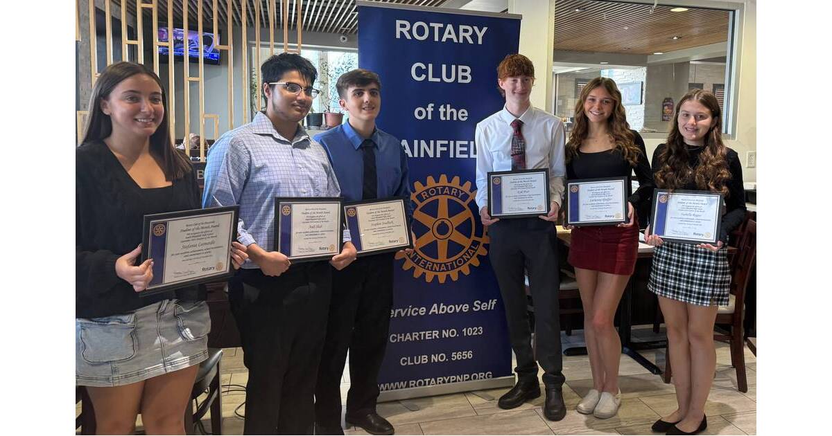 South Plainfield High School Student of the Month Awards presented at ...