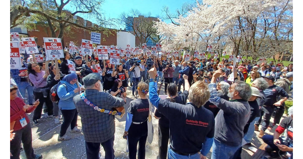 Rutgers Students Getting Crash Course in Faculty Labor Dispute | New ...