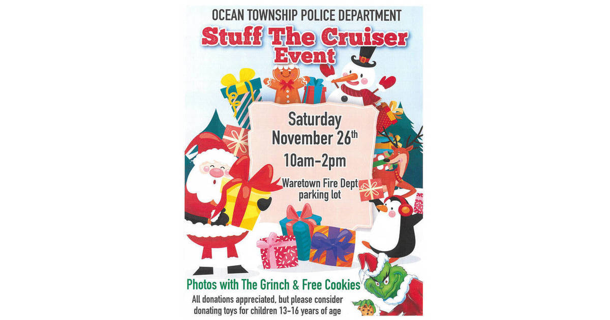 Ocean Township Police "Stuff the Cruiser" Event | Barnegat/Waretown, NJ ...