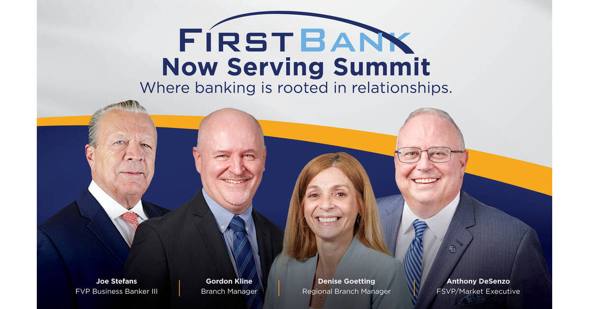 First Bank Brings Relationship Banking to Downtown Summit | Summit, NJ ...