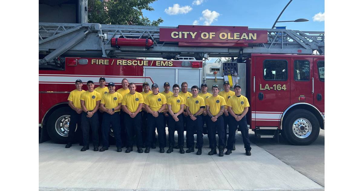 Olean Firefighters Will Wear Yellow for Suicide Prevention | Greater ...
