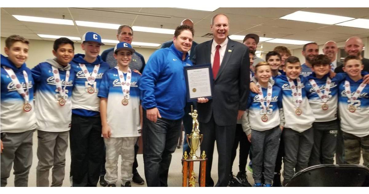 West Caldwell: State Champion Junior Chiefs Baseball Team Recognized by ...