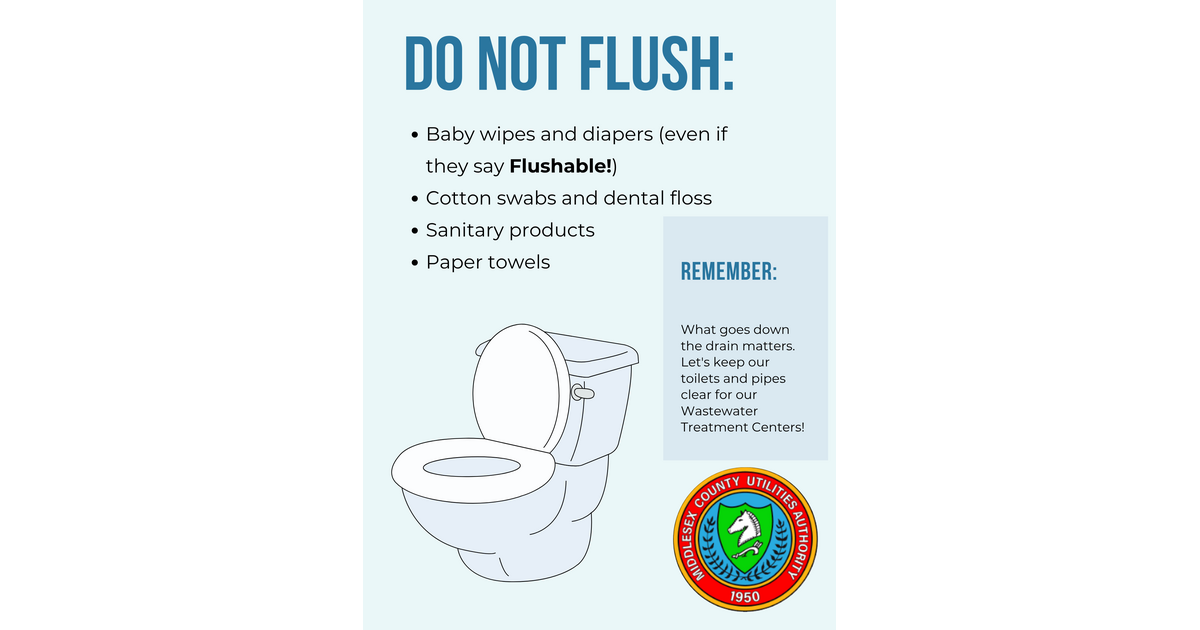 A Reminder from MCUA: Do Not Flush These Items: Protect Your Pipes ...