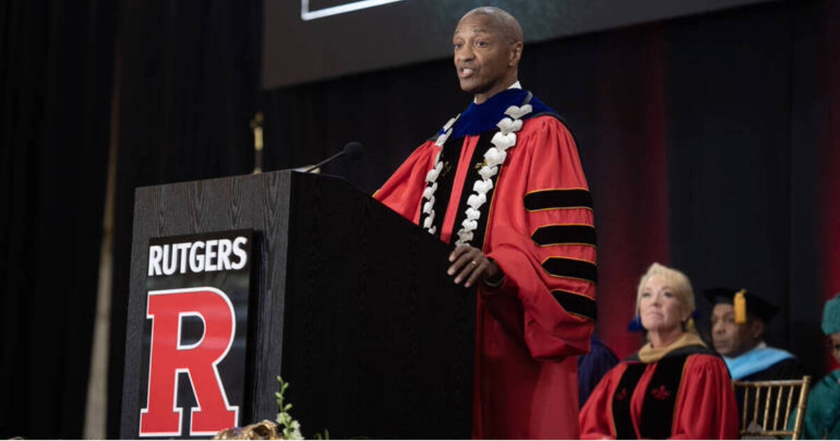 At Inauguration, Rutgers President Tate Talks About Opportunity and ...