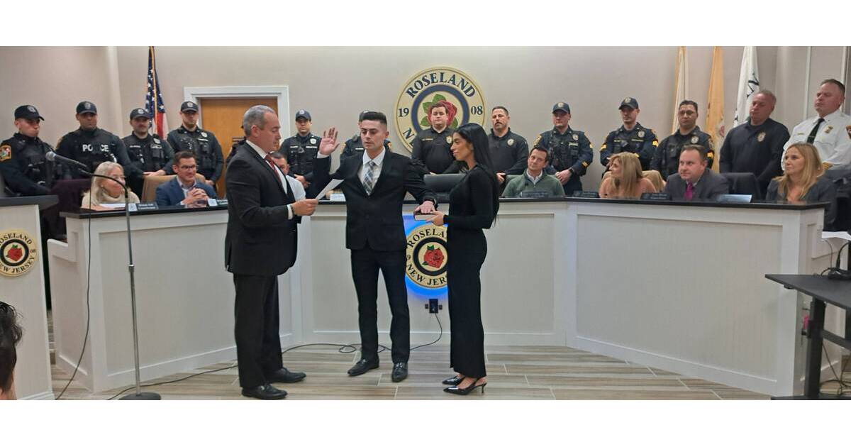 Roseland Police Department Welcomes New Patrol Officer | West Essex, NJ ...