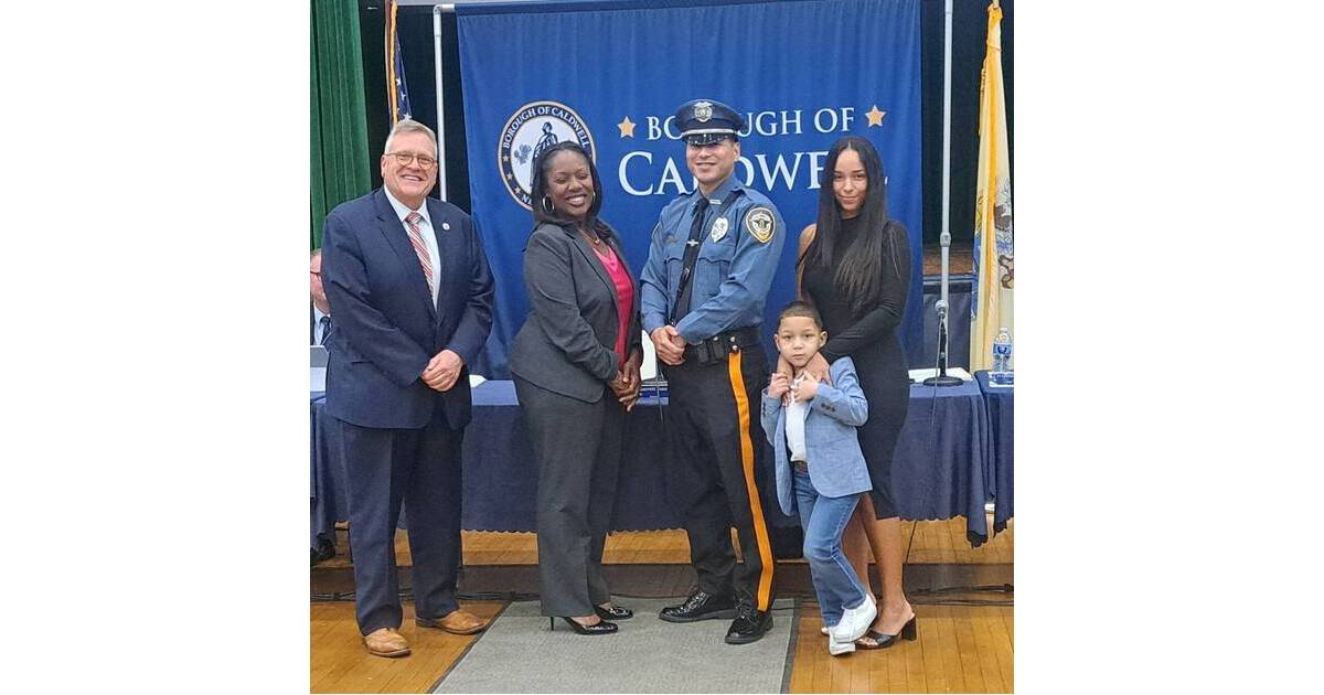 Caldwell Mayor Swears in New Police Officer | West Essex, NJ News ...