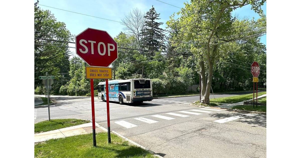 A First For Princeton Motorists: A Four-Way Stop Intersection ...