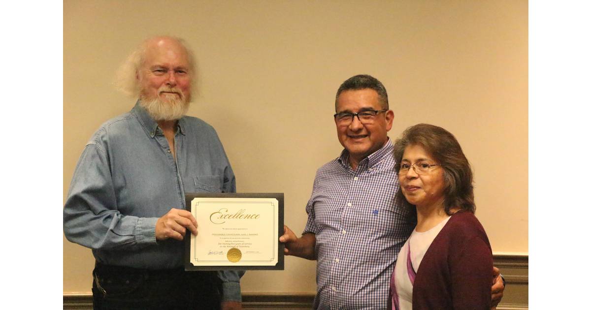 Teterboro Council Honors Councilman for 25 Years of Service | Hasbrouck ...