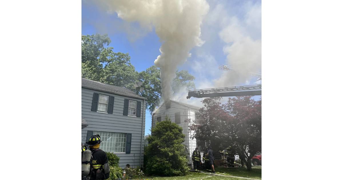 Clark Fire Department Helps Battle Forest Drive Blaze | Clark, NJ News ...