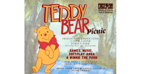 🐻Middletown is Planning a Teddy Bear Picnic. Learn more: | Middletown ...
