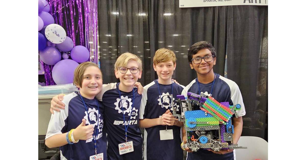 Sparta Middle School Robotics Team Experience 2023 VEX World ...