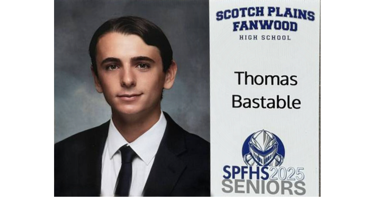 Meet Mac Bastable: Scotch Plains-Fanwood HS's Salutatorian and Student ...