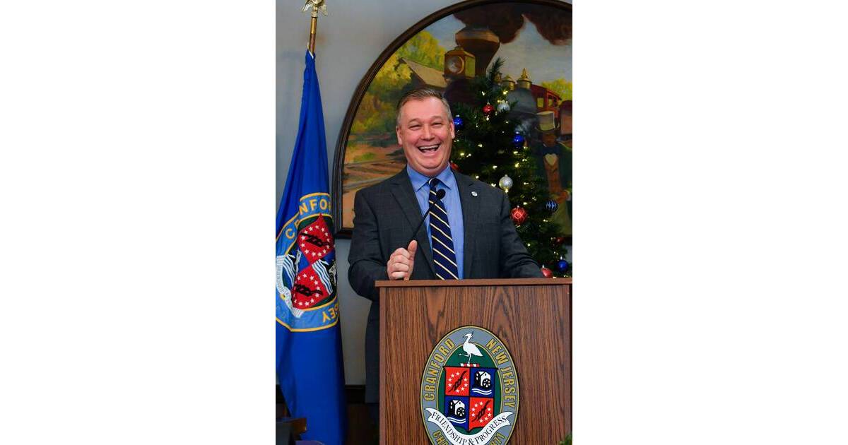 Dr. Terrence Curran Sworn in as Mayor in Cranford Township Committee ...