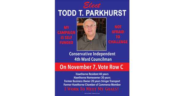 Todd Parkhurst for Council: "I'm Tired of Elected Officials Passing the ...