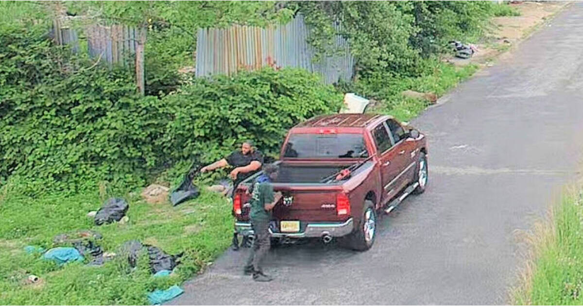 Illegally Dumping Trash in Camden Caught on Camera, Men Charged in Two ...
