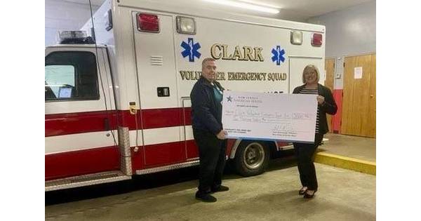 Clark Volunteer Emergency Squad Awarded Donation from New Jersey ...