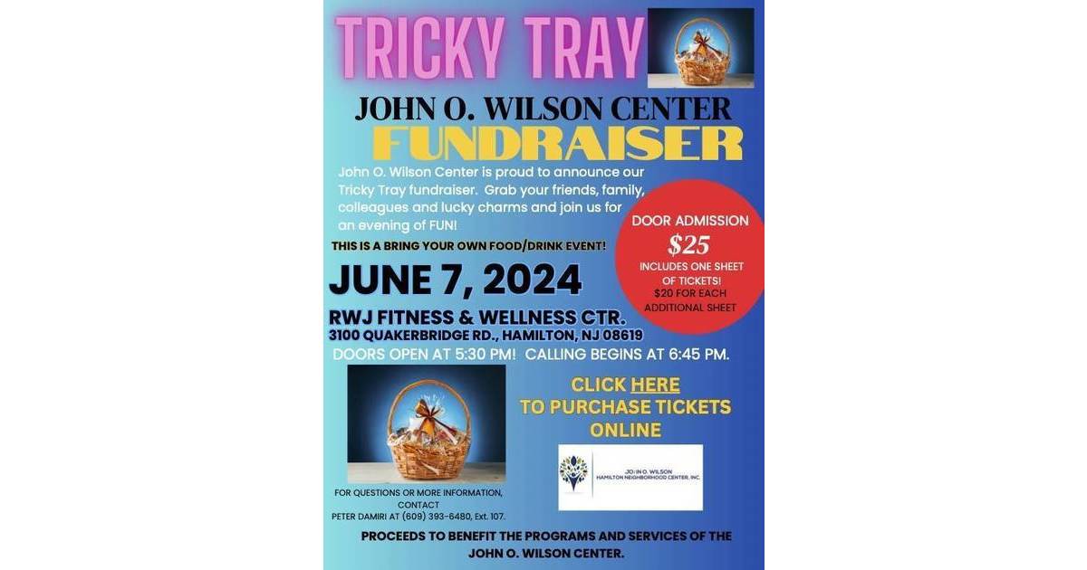 John O. Wilson Hamilton Neighborhood Center Tricky Tray Rescheduled to ...