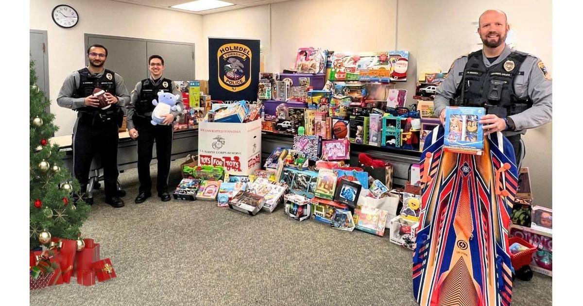 Holmdel Police Department Hosts Successful Annual Toys for Tots ...