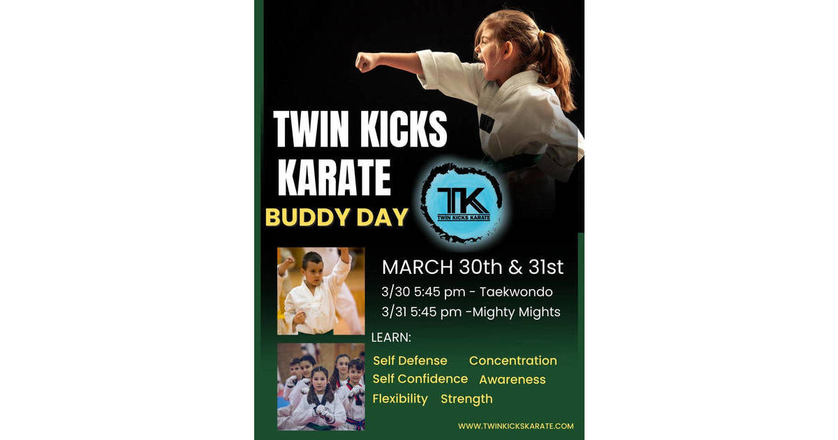 Twin Kicks Karate in Kenilworth to Hold Buddy Day | Kenilworth, NJ News ...
