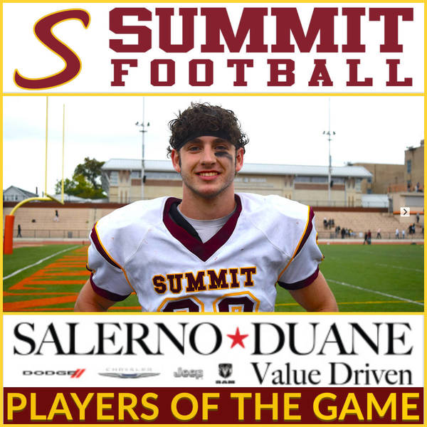 Bryce Lubin Named Salerno Duane Summit Football Player of the Game ...