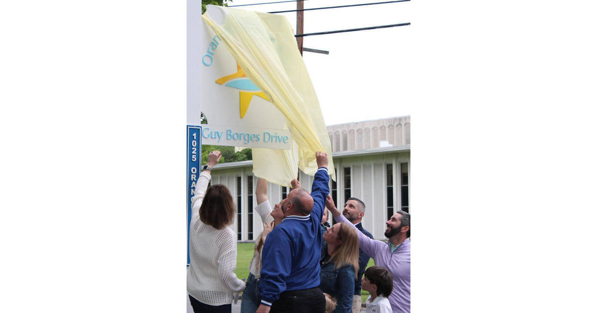 Cranford's Orange Avenue Pool Entrance Renamed Guy Borges Drive ...