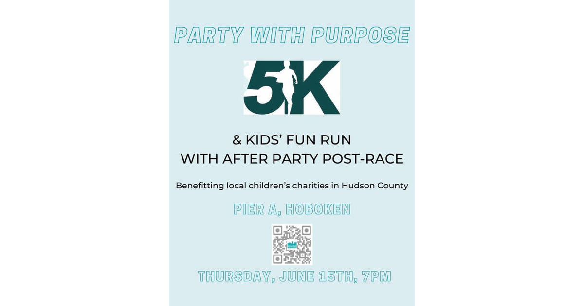 Party with Purpose Kids Run and 5K Race Set for Thursday | Hoboken, NJ ...