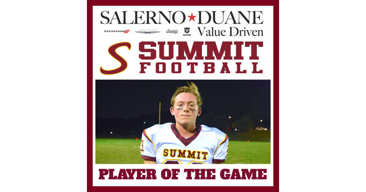 Will Johnson Selected as 'Salerno Duane Summit Football Player of the ...