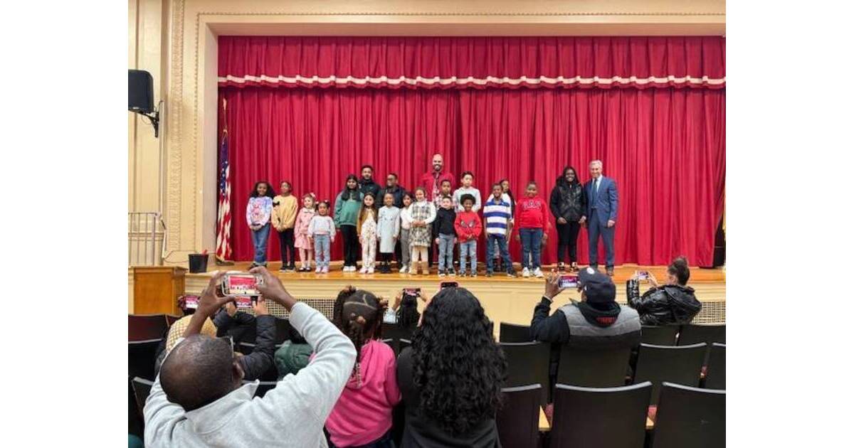 Rahway's Grover Cleveland School Honors Students at First Marking ...