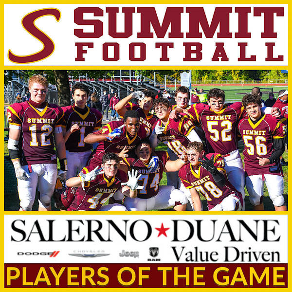 Defensive Unit Earns Salerno Duane Summit Football Players of the Game ...