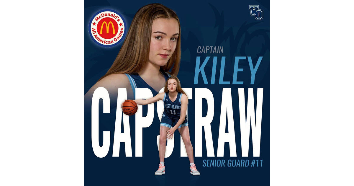 Senior Kiley Capstraw Named As Nominee for McDonald's 2022 All-American ...