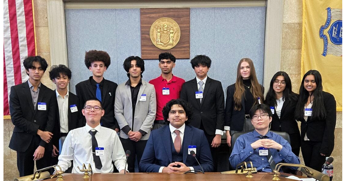 Sayreville HS Model Congress Program Takes Part in NJ Model Congress ...